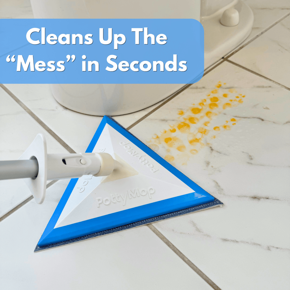 Pottymop Mini Bathroom Mop & Holder System